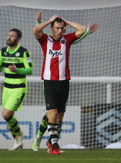 Jordan Tillson Exeter City Reacts Goal Editorial Stock Photo - Stock ...