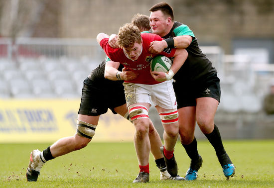 Irelands Cormac Daly Jack Aungier Tackle Editorial Stock Photo - Stock ...
