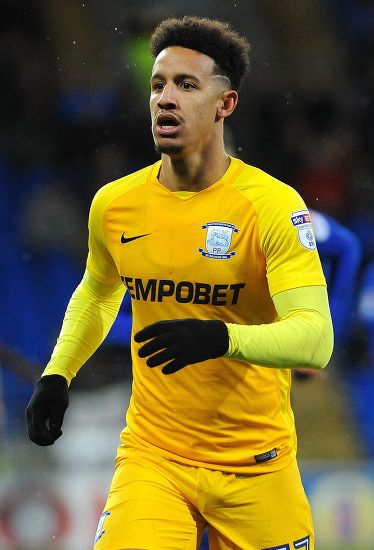 Callum Robinson Preston North End Mandatory Editorial Stock Photo ...
