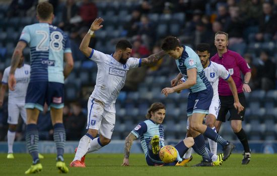 Sam Saunders Wycombe Wanderers Attacks Ball Editorial Stock Photo ...