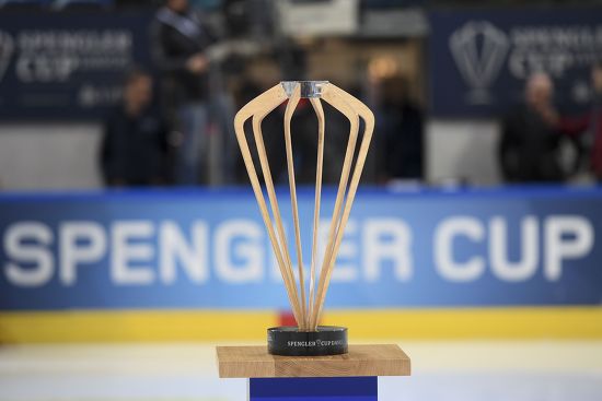 Spengler Cup Trophy During Final Game Editorial Stock Photo - Stock ...