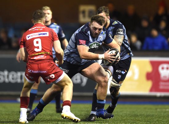 Dillon Lewis Cardiff Blues Takes On Editorial Stock Photo - Stock Image ...