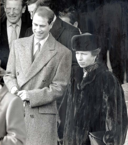Princess Anne Now Princess Royal 1989 Editorial Stock Photo - Stock ...
