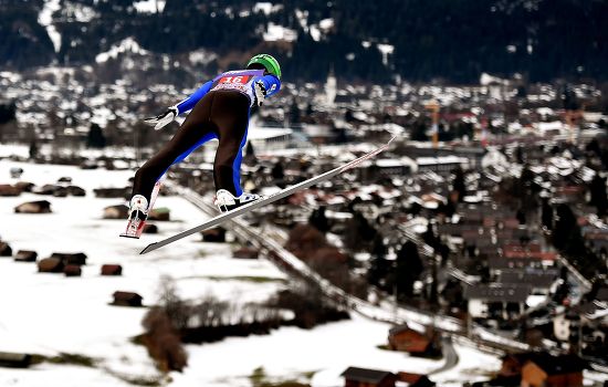 Timi Zajc Slovenia Airborne During Trial Editorial Stock Photo - Stock ...