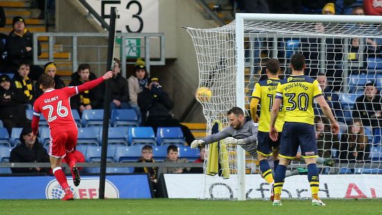 Alex Gilbey Scores Mk Dons Opening Editorial Stock Photo - Stock Image ...