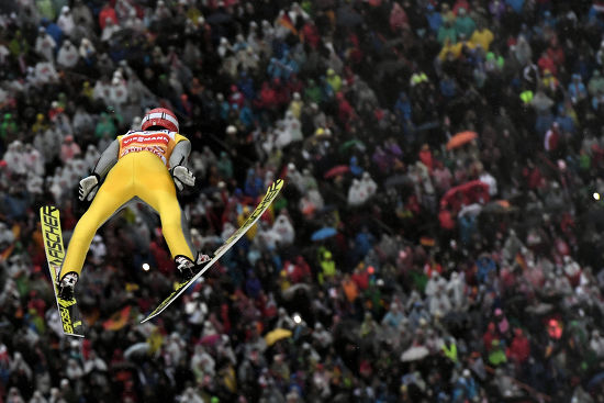 Richard Freitag Germany Airborne During Third Editorial Stock Photo ...
