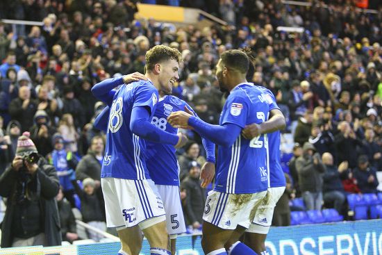 Birminghams Sam Gallagher Scores Goal Celebrates Editorial Stock Photo ...