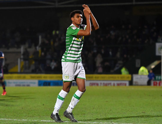 Marcus Barnes Yeovil Town Sub During Editorial Stock Photo - Stock ...