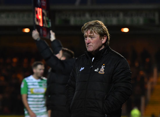Stuart Mccall Manager Bradford City During Editorial Stock Photo ...