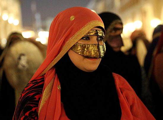 Members Qatari Female Folk Group Fatima Editorial Stock Photo - Stock ...