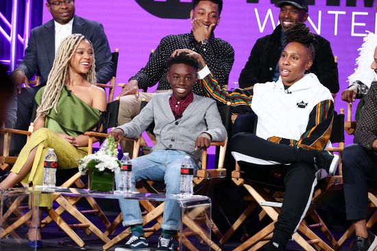 Jason Mitchell Tiffany Boone Jacob Latimore Editorial Stock Photo ...