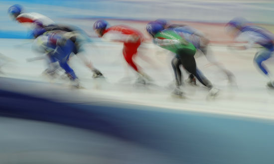 Picture Taken Slow Shutter Speed Shows Editorial Stock Photo - Stock ...