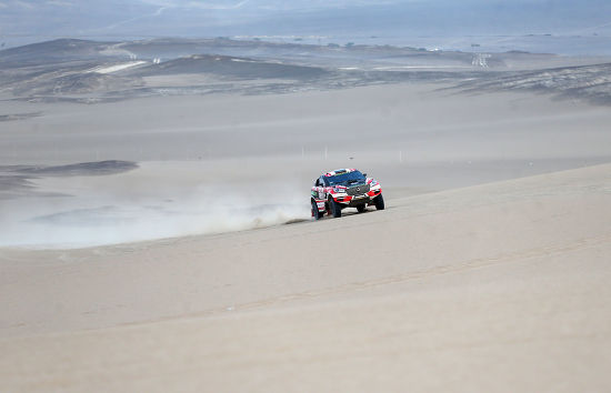 Peruvian Driver Nicolas Fuchs Argentinian Copilot Editorial Stock Photo ...