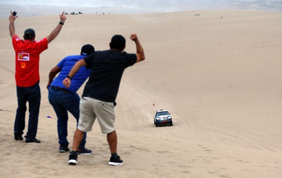 Spectators During Second Stage Rally Dakar Editorial Stock Photo ...