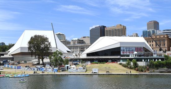 General View Adelaide Festival Centre During Editorial Stock Photo ...