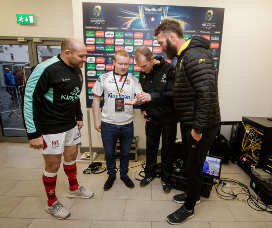 Ulster Vs La Rochelle Ulsters Rory Editorial Stock Photo - Stock Image ...
