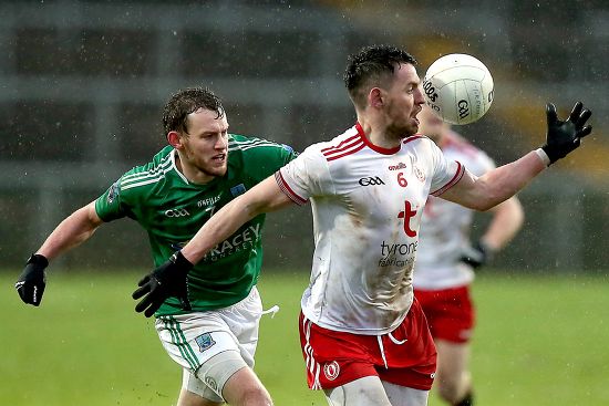 Fermanagh Vs Tyrone Fermanaghs Declan Mccusker Editorial Stock Photo ...