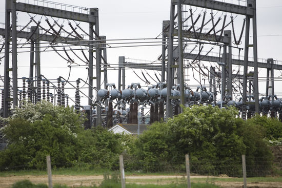 Rayleigh Electricity Substation Part National Grid Editorial Stock ...