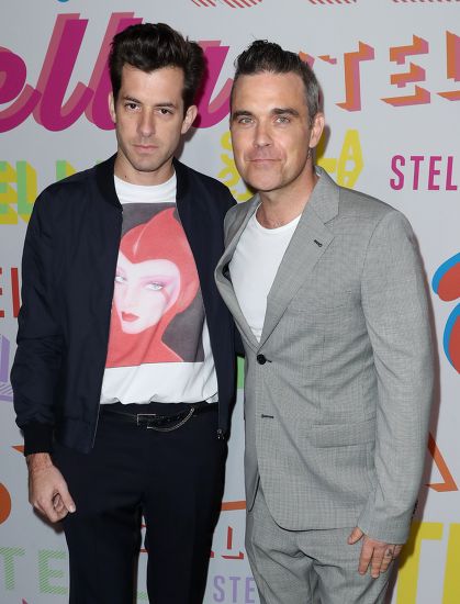 Mark Ronson Robbie Williams Editorial Stock Photo - Stock Image ...