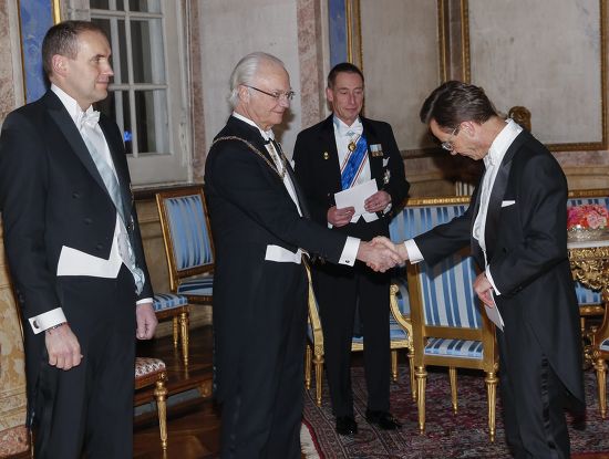King Carl Gustaf Gudni Thorlacius Johannesson Editorial Stock Photo ...