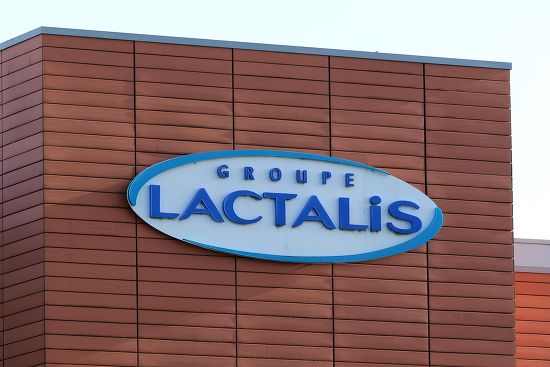 Logo Dairy Group Lactalis Seen On Editorial Stock Photo - Stock Image ...