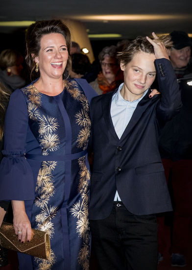 Princess Annette Mit Sohn Samuel Editorial Stock Photo - Stock Image ...
