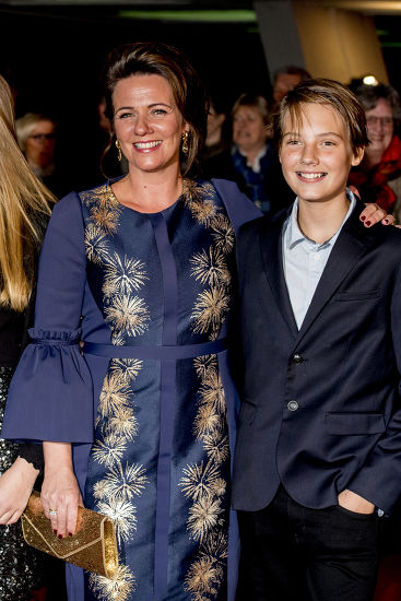 Princess Annette Mit Sohn Samuel Editorial Stock Photo - Stock Image ...
