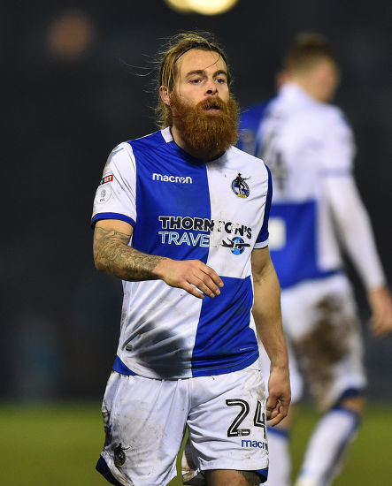 Stuart Sinclair 24 Bristol Rovers During Editorial Stock Photo - Stock ...