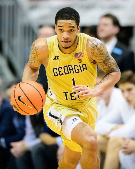 Georgia Tech Yellow Jackets Guard Tadric Editorial Stock Photo - Stock ...
