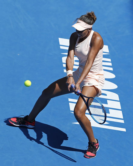 Madison Keys Usa Action During Her Editorial Stock Photo - Stock Image ...
