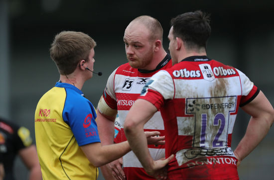 Referee Charlie Gayther Has Words Charlie Editorial Stock Photo - Stock ...
