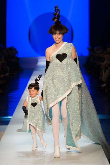 Coco Rocha Daughter On Catwalk Editorial Stock Photo - Stock Image ...