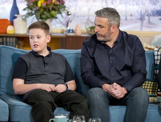 Jack Lowis His Dad Keith Lowis Editorial Stock Photo - Stock Image ...