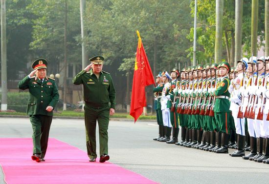 Vietnamese Minister National Defense General Ngo Editorial Stock Photo ...