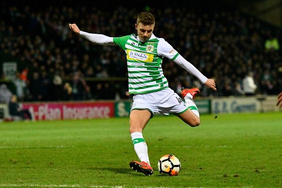 Jared Bird 4 Yeovil Town Shoots Editorial Stock Photo - Stock Image ...