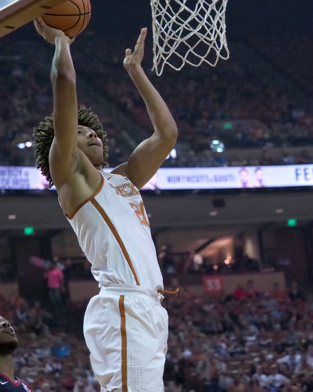 Halftime Jericho Sims 20 Texas Longhorns Editorial Stock Photo - Stock ...