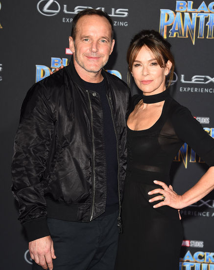 Clark Gregg Wife Jennifer Grey Editorial Stock Photo - Stock Image ...