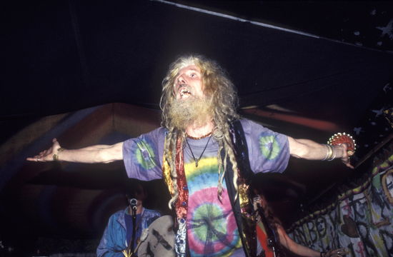 Old Dreaded Hippy Man Dancing Megatripolis Editorial Stock Photo ...