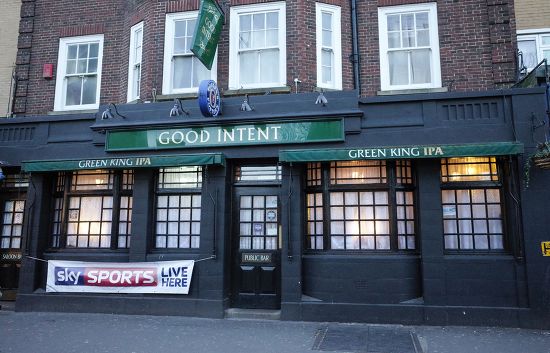 Entrance Good Intent Pub Editorial Stock Photo - Stock Image | Shutterstock