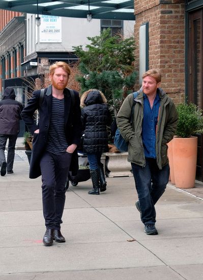 Domhnall Gleeson Rory Gleeson Editorial Stock Photo - Stock Image ...