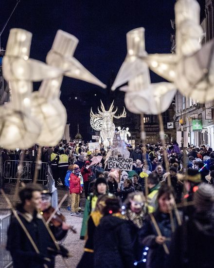 Truro Festival On Lights Takes Place Editorial Stock Photo - Stock ...