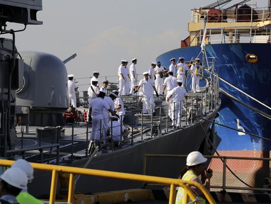 Crew Japan Maritime Selfdefense Force Jmsdf Editorial Stock Photo ...