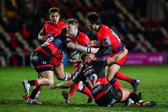 Alex Hearle Worcester Warriors Tackled By Editorial Stock Photo - Stock ...