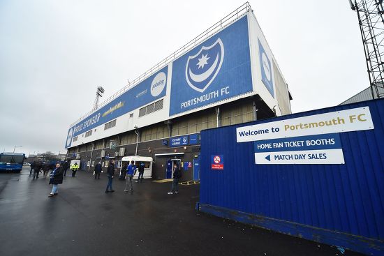Outside Fratton End Fratton Park Stadium Editorial Stock Photo - Stock ...