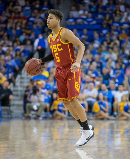 Westwood Ca Trojans Guard Derryck Thornton Editorial Stock Photo ...