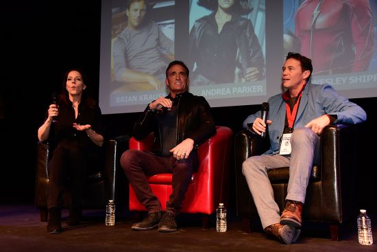 Andrea Parker John Wesley Shipp Brian Editorial Stock Photo - Stock ...