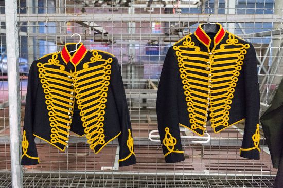Uniforms On Display Temporary Stables Wellington Editorial Stock Photo ...