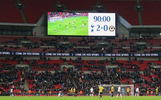 Scoreboard Displays Final Score Game Finishes Editorial Stock Photo ...