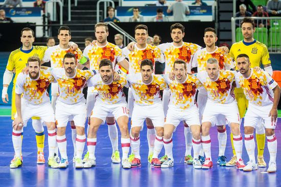 Team Spain During Futsal Match Between Editorial Stock Photo - Stock ...