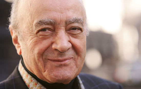 Mohamed Al Fayed Harrods Boss Mohamed Editorial Stock Photo - Stock ...